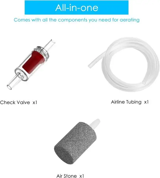 Rechargeable Portable Bait Aerator for Fishing - Multi Settings